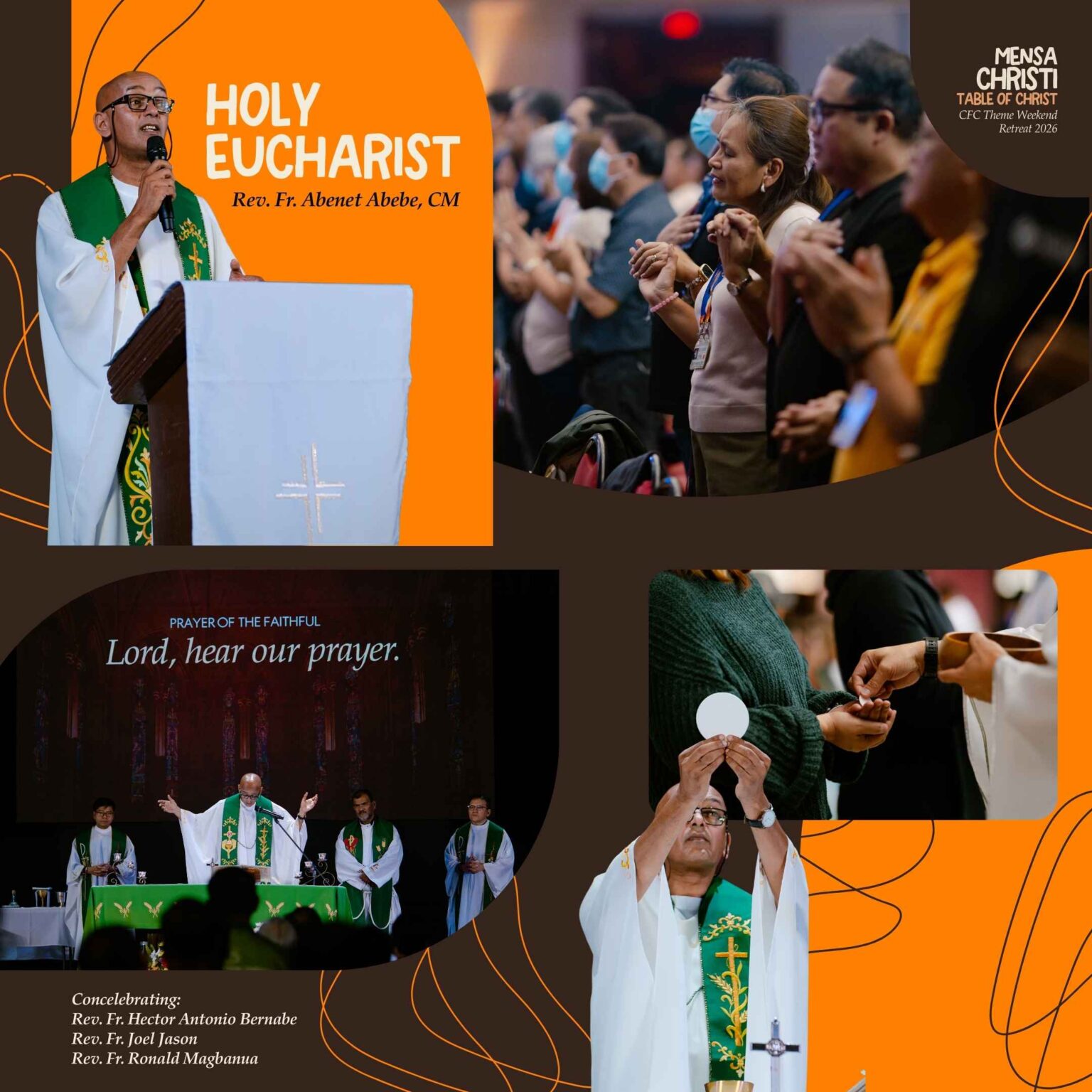 CFC holds Mensa Christi (The Table of Christ) Theme Weekend Retreat ...